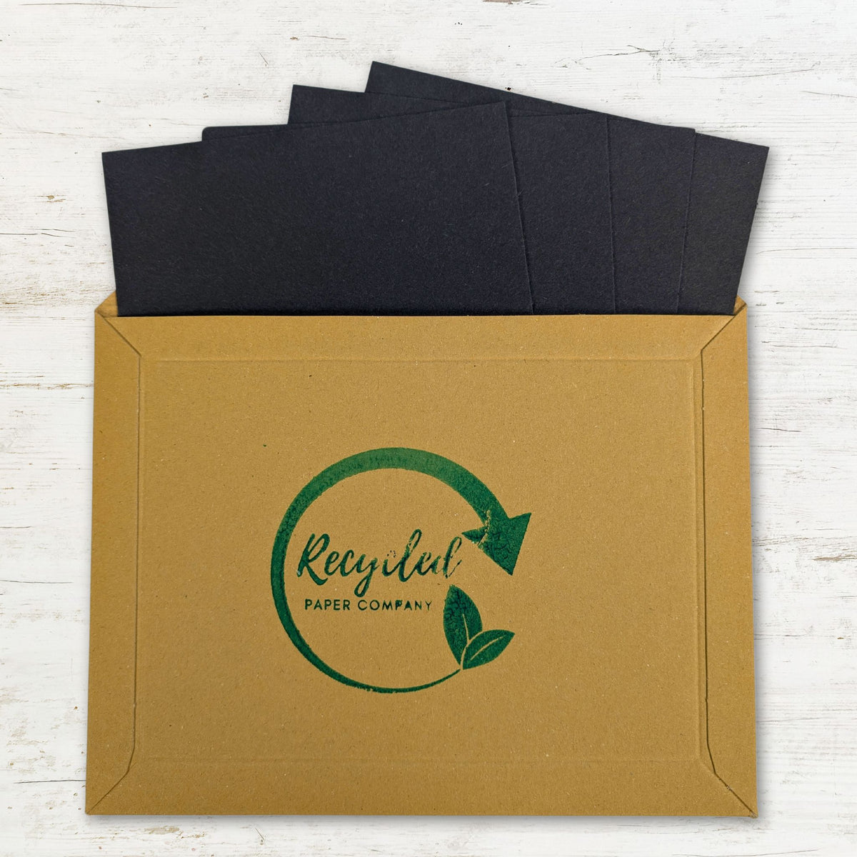 Recycled Black Card Sample Pack – Recycled Paper Company